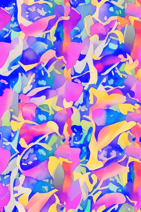 Abstract Seamless Patterns In Watercolor · Creative Fabrica