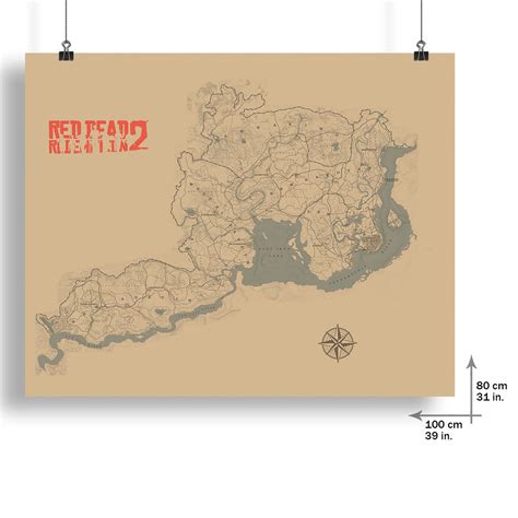 Red Dead Redemption 2 Map