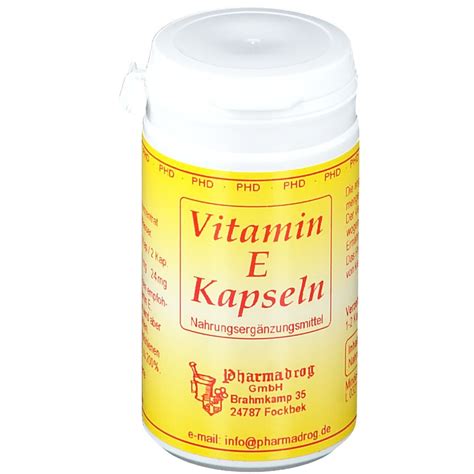 Vitamin E Kapseln 100 St Shop Apotheke
