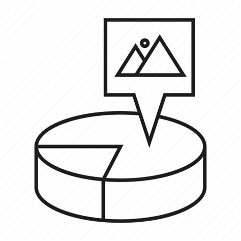Market Share Pie Chart Segment Stat Icon
