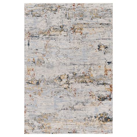Surya Laila 10 X 14 Light Gray Navy Teal Clay And Camel Area Rug