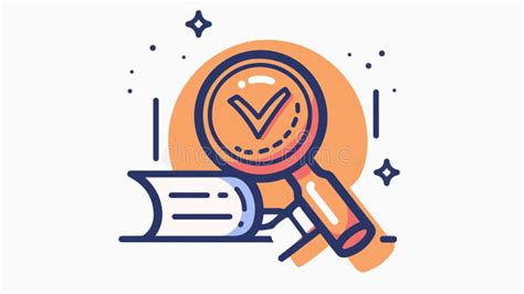 Approved Stamp Icon For Assessment Purposes Stock Vector Illustration