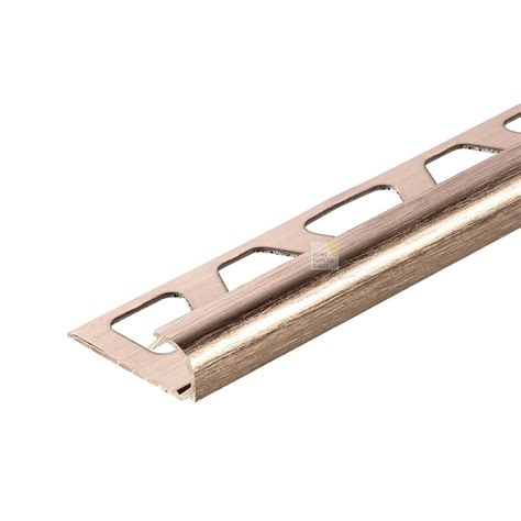 Schluter Rondec Akgb Brushed Copper Round Tile Trim Tiling Supplies