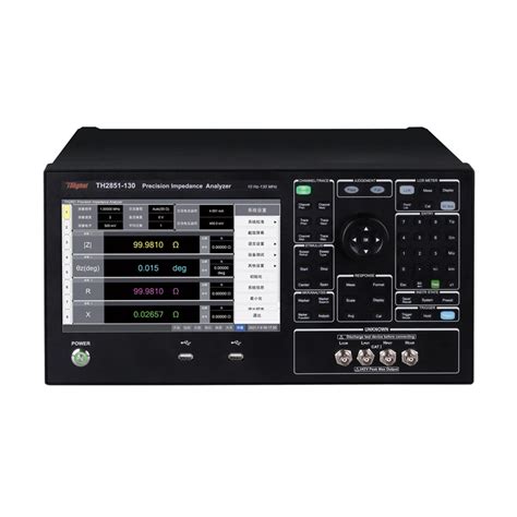 Tonghui Th2851 130 Impedance Analyzer 101 Inches Tft Lcd Display China Lcr Bridge And