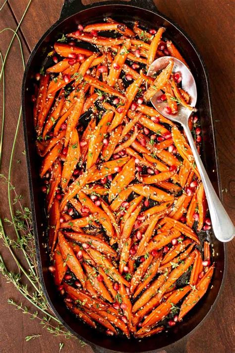 Honey Maple Roasted Carrots The Café Sucre Farine