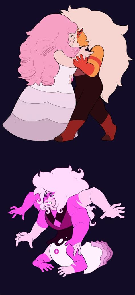 Rose Quartz Jasper Tugtupite Steven Universe Fan Fusions Steven Universe Drawing Steven