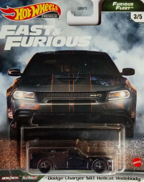 HOT WHEELS PREMIUM DODGE CHARGER SRT HELLCAT WIDEBODY FAST FURIOUS