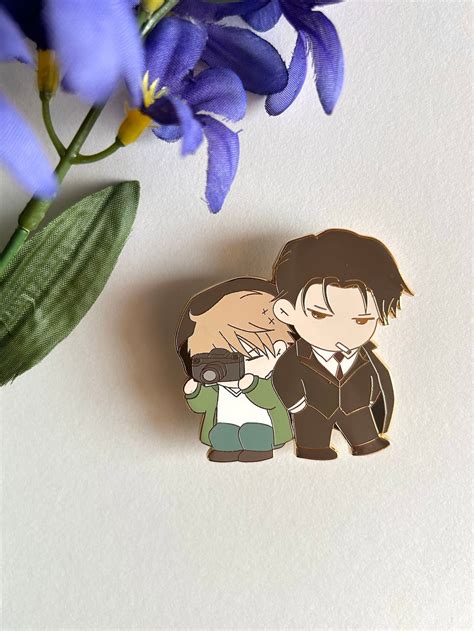 Finder Asami X Akihito Chibi Yaoi Enamel Pin Etsy