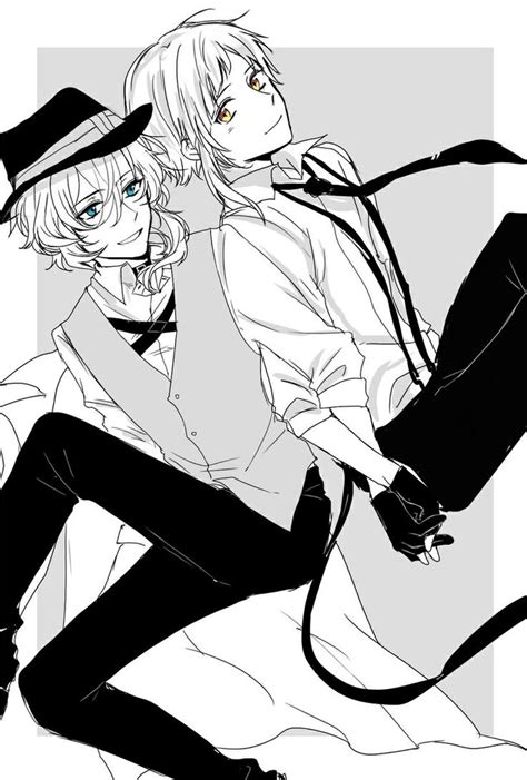 ボードChuuya x Atsushiのピン イラスト 太敦 中島敦