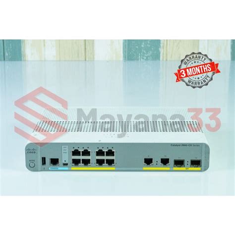 Jual Cisco Catalyst 2960cx 8tcl Series 8 Port Gigabit Shopee Indonesia