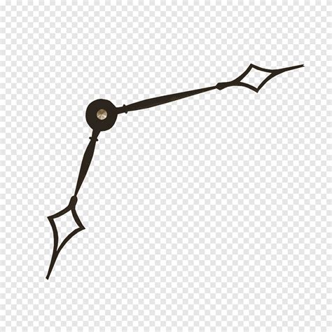 Simple Clock Hands Png