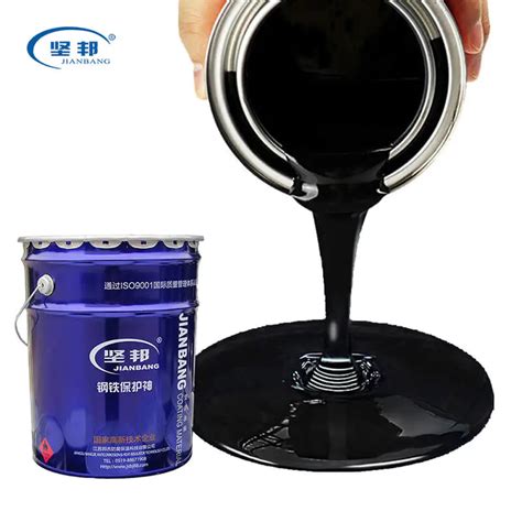 Epoxy Coal Tar Pitch Anti Corrosion Paint For Meta