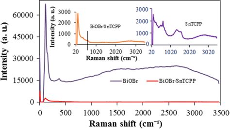 Raman Spectra For The Sntcpp Biobr And Biobrsntcpp Photocatalyst Samples Download
