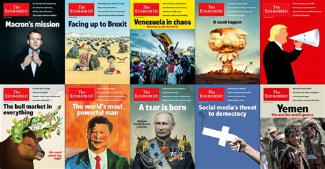 The Economists Editors Pick The Ten Covers That Define 2017 The Year
