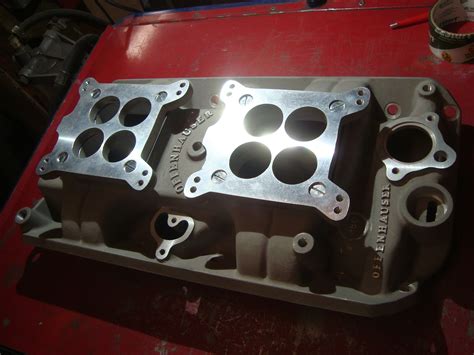 Amc Amx Javelin And Others Nos V 8 Offenhauser Dual Quad Intake Manifold
