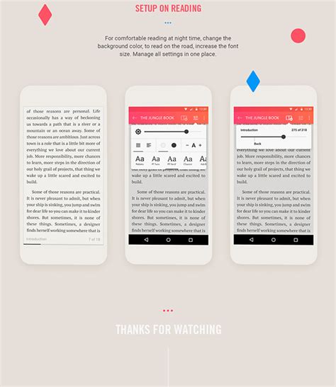 Reader Mobile App UI UX Animation Behance