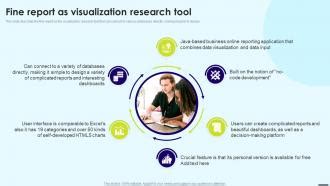 Fine Report As Visualization Research Tool Data Visualization Ppt Powerpoint Presentation File