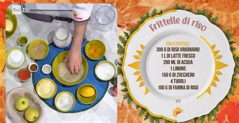 É Sempre Mezzogiorno Ricetta Frittelle Di Riso Di Sergio Barzetti