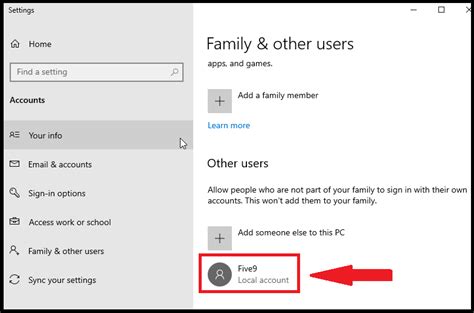 Vcc Adding Local Windows User Accountprofile