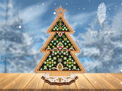 Xmas tree decorations DIY Christmas tree ornament Вead Etsy