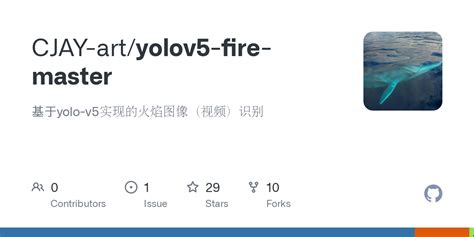 Issues · Cjay Artyolov5 Fire Master · Github