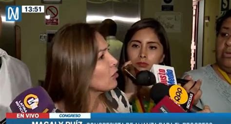 Congresista Magaly Ruiz Habló Tras Denuncia De ‘mochar Sueldos No