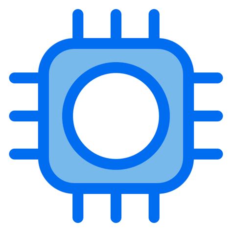 Processor Generic Color Lineal Color Icon