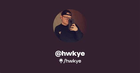Hwkye Twitter Instagram Tiktok Twitch Linktree