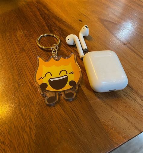 Firey Bfdi Keychain Bfdi Battle For Dream Island Bfb Battle For
