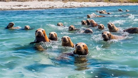 Sea Lion Habitat Images Free Download On Freepik