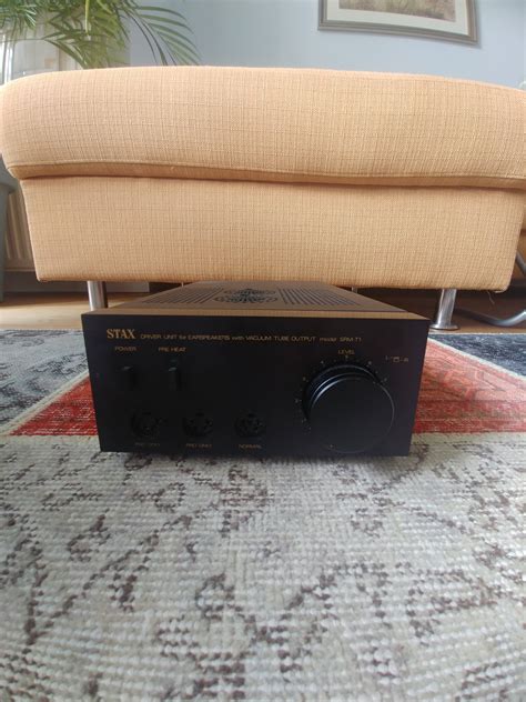 Closed Stax SRM T1 CCS Mod Tube Replacement Headphone Reviews And