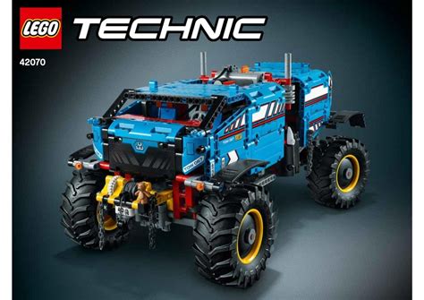 Ver instrucción de LEGO® 42070 6x6 All Terrain Tow Truck ...