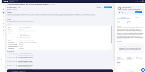 Controller Creating Containers With Secrets As Environment Variables