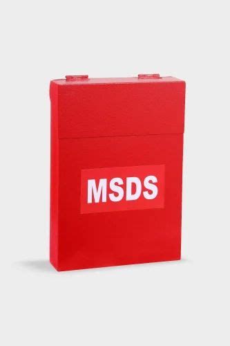 Material Safety Data Sheet Msds Box At ₹ 1900 Piece Safety Data Sheet In Coimbatore Id