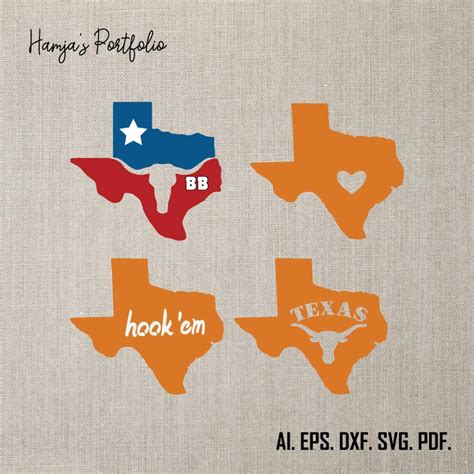 Texas Longhorns Logo Svg Football Team Svg Ll Sport Vector Logo Design