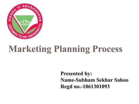 Marketing Process Ppt