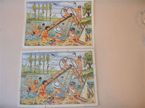 Altes Puzzle 60er Jahre Mit Vorlage Kaufen Auf Ricardo