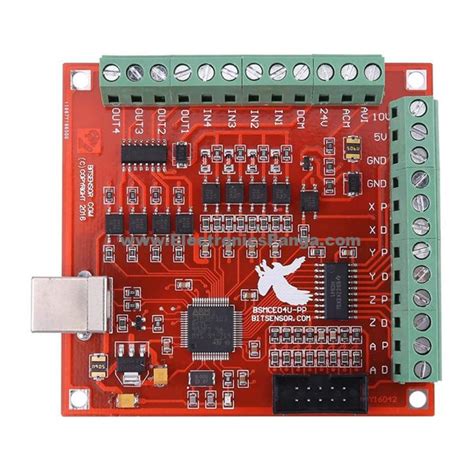Axis USB MACH Khz Motion Controller Card Breakout Board For CNC Star International