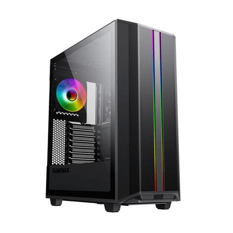 Корпус Gamemax Precision Coc Black T808 без БП Черный Midi Tower E Atx 282 305 мм Atx