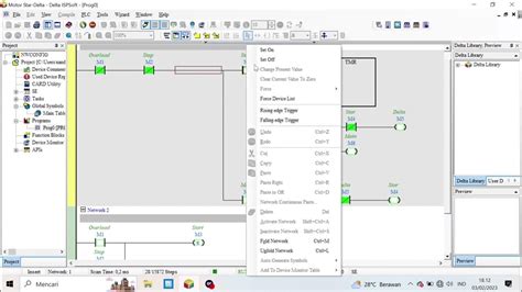 Ispsoft Motor Star Delta Programming For Plc Delta Dvp Youtube