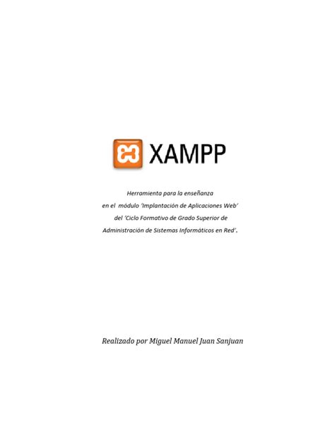XAMPP | PDF | Php | Servidor web