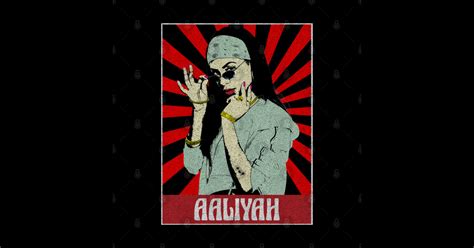 Aaliyah Pop Art Fan Art Aaliyah Sticker Teepublic