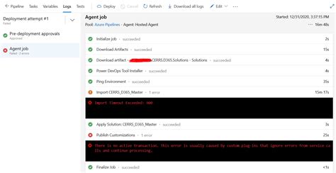 Timeout Error While Importing Solution · Issue 208 · Waelhamzedyn365