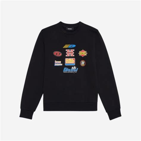 W 디젤 D 엔젤 숏 드레스 블랙 화이트 Diesel Kream