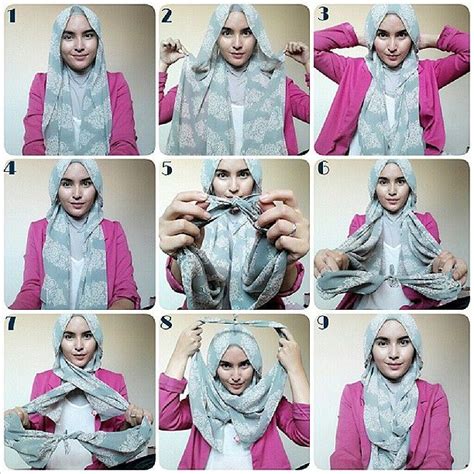 43 Best Hijab Scarf How To Images On Pinterest Hijab Styles Hijabs