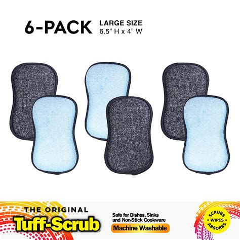 Original Tuff Scrub Professional Microfiber Scrub N Wipe Cleaning