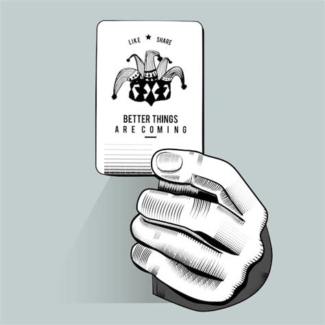 Premium Vector Vector Of Hand Holding Random Playing Card
