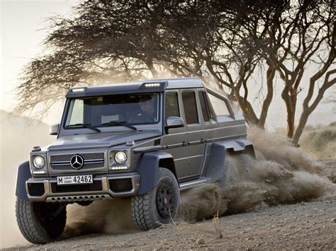 Check Out Jurassic Worlds Monster Mercedes Suv With 6 Wheels