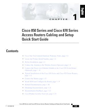 Fillable Online Cisco Series And Cisco Series Fax Email Print PdfFiller