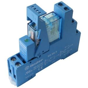 Finder 49 52 9 024 0050 Relais 24V DC 2xUM 8A 250V AC Relay